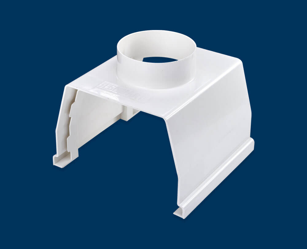 uPVC Running Outlet | Center Drop Fitting - Besguard